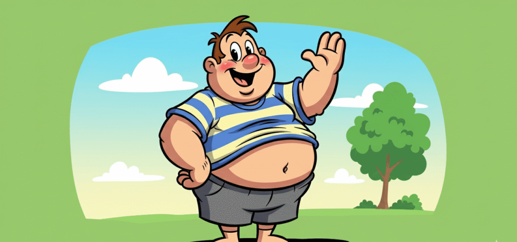 Top Fat Cartoon Characters - Cartoon Character Cove